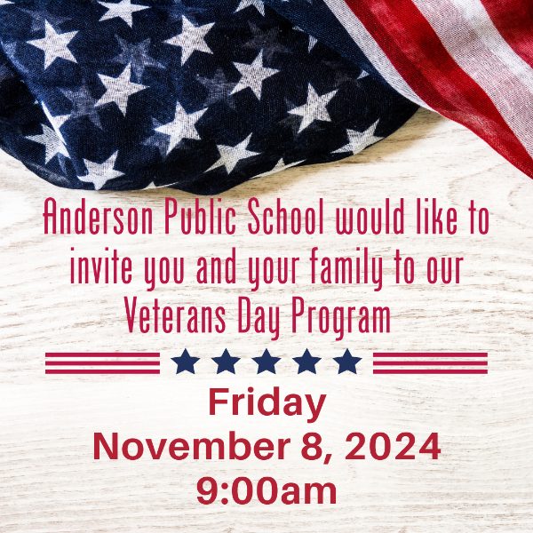 Anderson Public School - Veterans Day Program